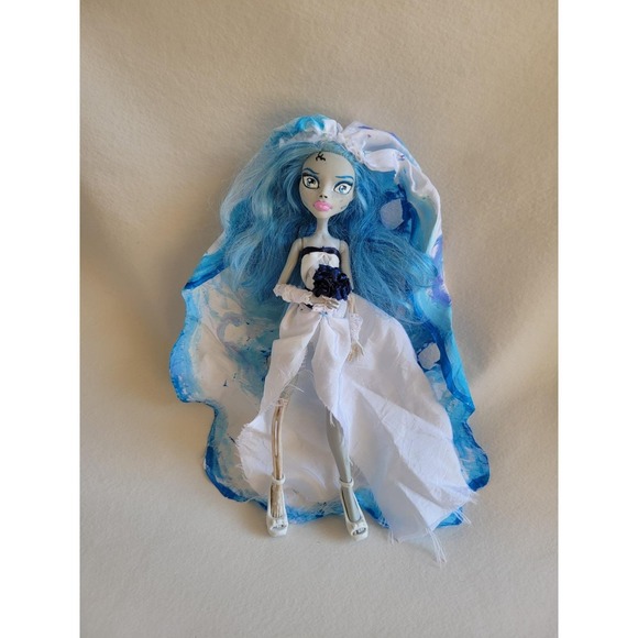Toys | Corpse Bride Doll Ooak Emily Handmade Collector Custom Monster ...